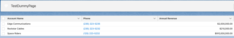 Using Lightning Datatable Component Salesforceblue