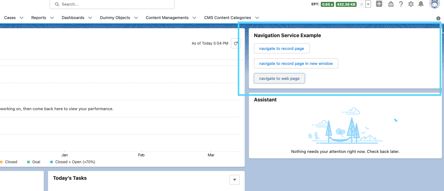 Using Lightning Navigation Service In Lwc Salesforceblue