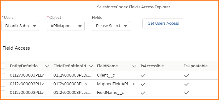 Field Access Explorer In lightning Web Component | SalesforceCodex