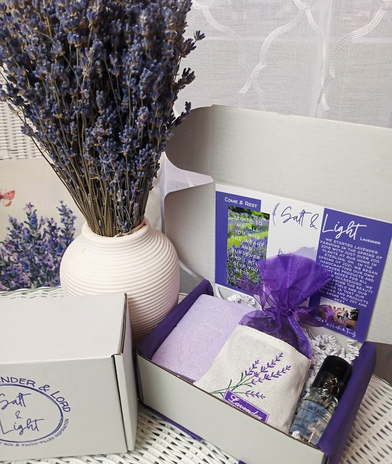 2 Small Lavender Self-Care Boxes - One Time Purchase