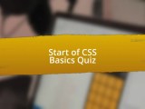 Css Basics Quiz Saltedandhung Sg