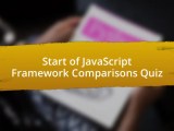 Javascript Framework Comparisons Quiz Saltedandhung Sg