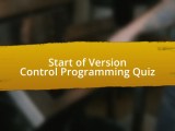 Version Control Programming Quiz Saltedandhung Sg