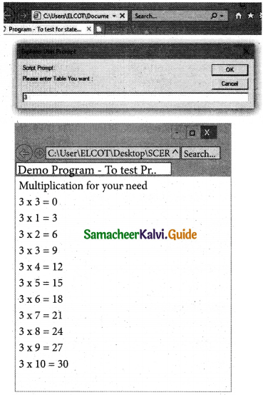 Samacheer Kalvi 11th Computer Applications Guide Chapter 15 Control ...