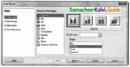 Samacheer Kalvi 11th Computer Applications Guide Chapter 7 Spreadsheets ...
