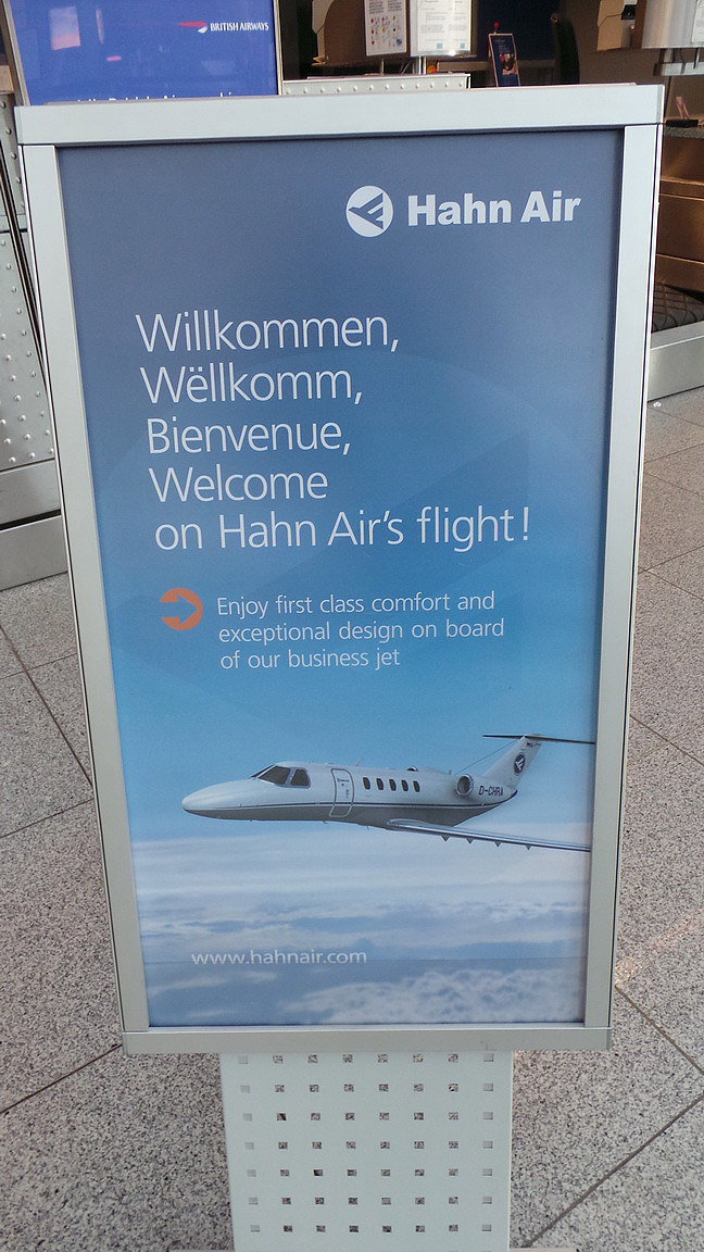 Review: Hahn Air Business Jet for just 180 Euros! - SamChui.com