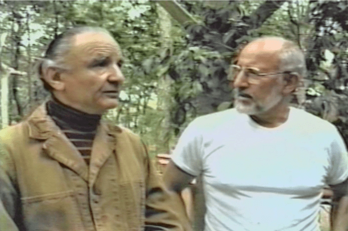 Sam Feinstein at Scargo Pottery 1986 – Samuel L. Feinstein