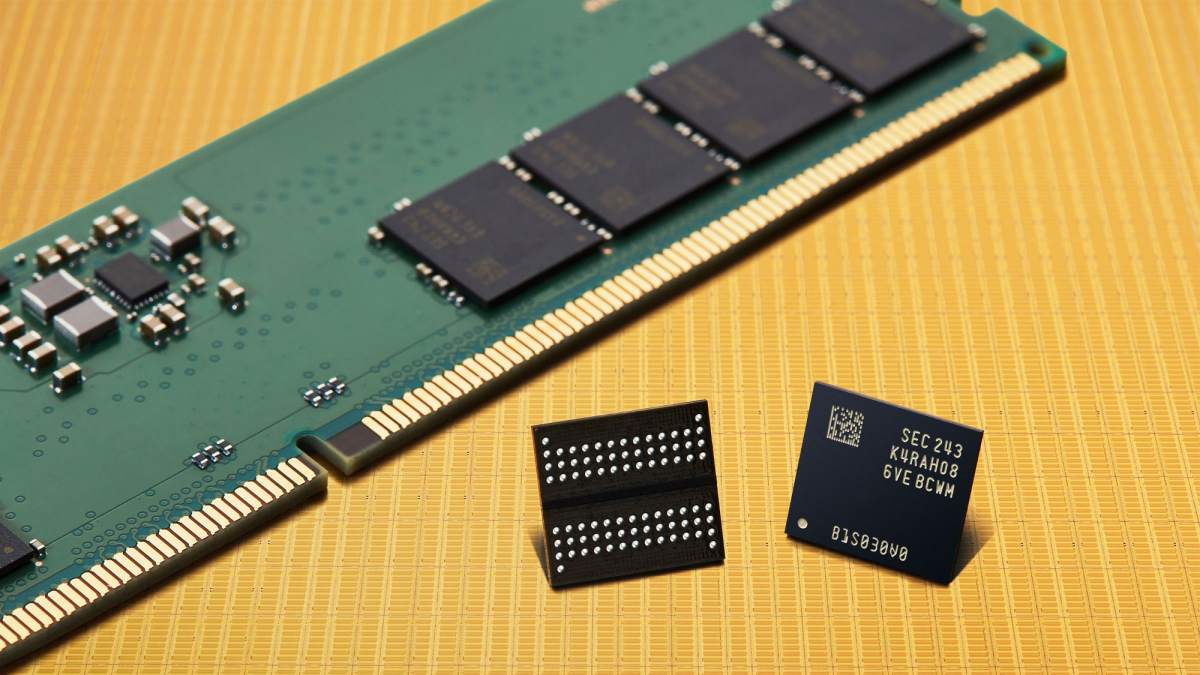 Samsung 12nm DDR5 DRAM officially announced