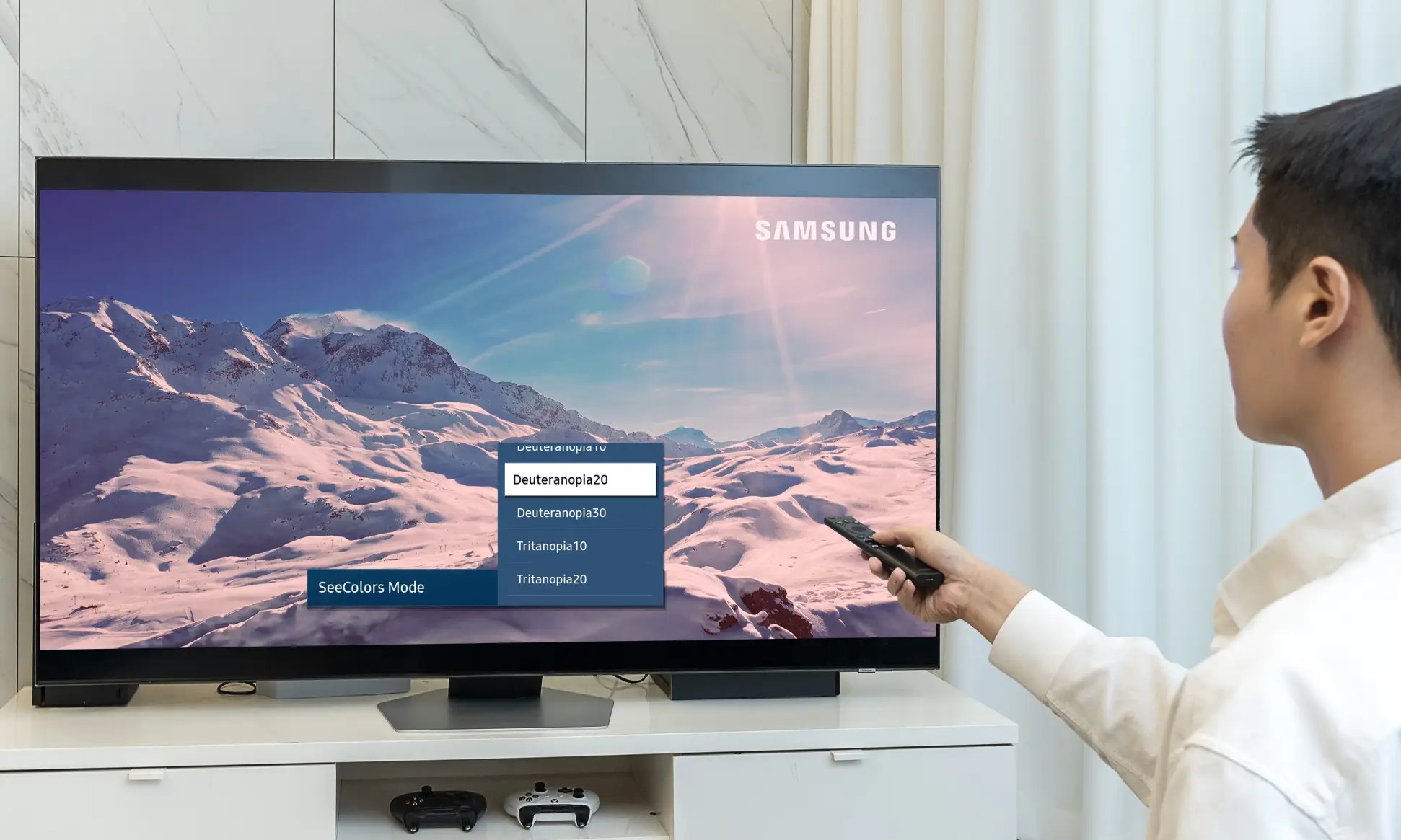 Samsung monitors and TVs will be get SeeColors mode in new software update