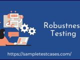 Robustness Testing In Software Testing
