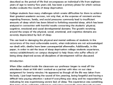 тйл Negative Effect Of Sleep Deprivation On College Students Free Essay