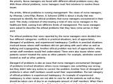 тйл Various Ethical Issues In Nursing Free Essay Sample On Samploon