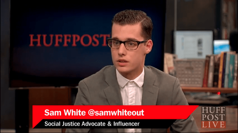HuffPost Live: MTV, SamWhiteout & Martese Johnson On Allyship - SAMWHITEOUT