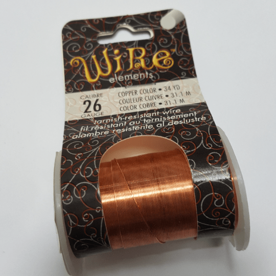 26g Copper Elements Wire - Sands Of Time Designs