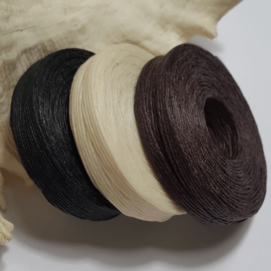 Waxed Linen Thread 4 Ply (0.8mm), 50 Yards - Sands Of Time Designs