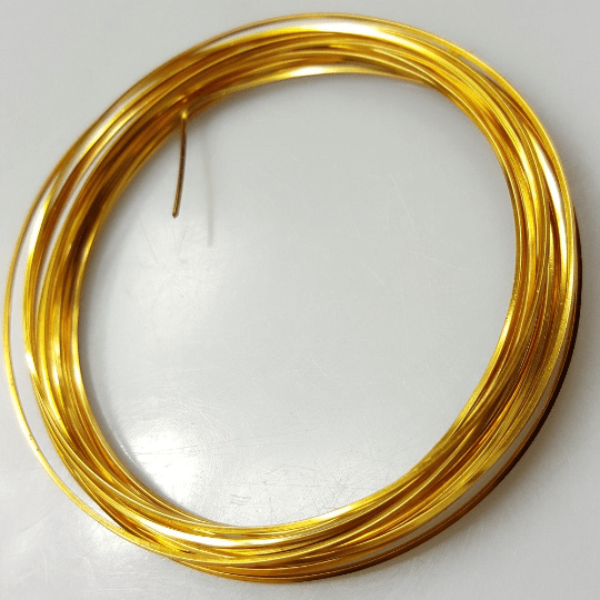 21g Square Wire, Gold - Sands Of Time Designs
