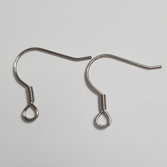 Stainless Steel French Ear Wires, Select Amount - Sands Of Time Designs