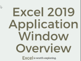 Overview Of The Excel User Interface Ms Excel Tutorial