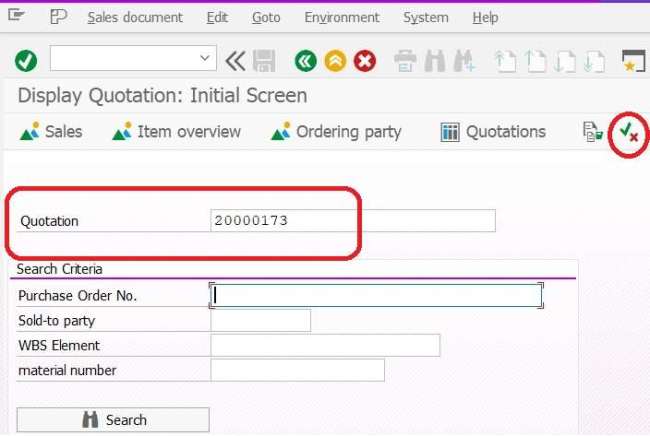 Best Practices For Creation Of Quotation In SAP SD VA21