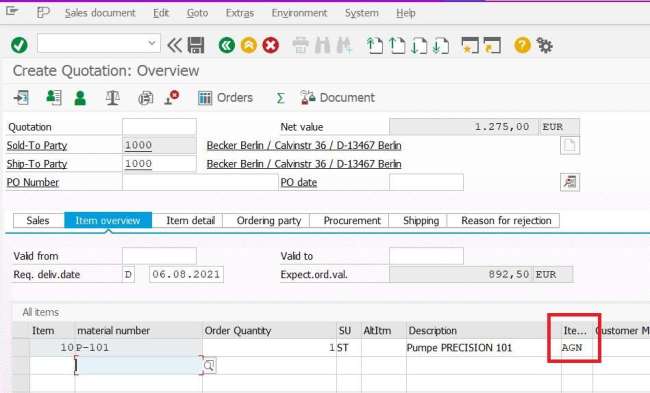 Best Practices For Creation Of Quotation In SAP SD VA21