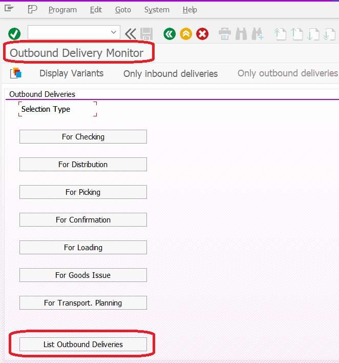 Create Outbound Delivery In Sap Sd Sapboostcom