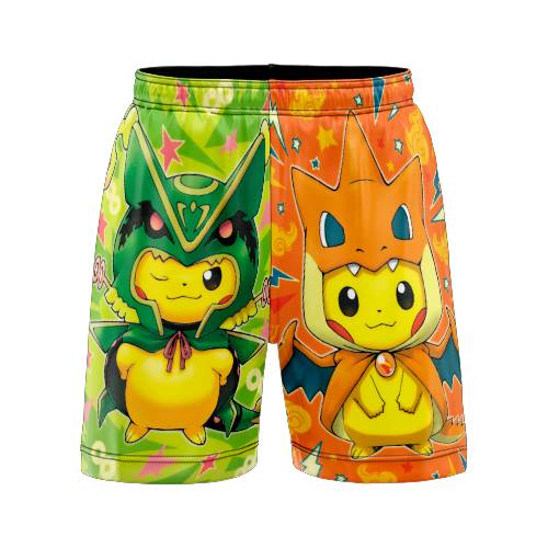 Short de Pokémon – Pikachu – Sapitos
