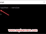 Python Installation Guide Step5 Sap Free Tutorials