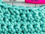 How To Single Crochet Decrease Sc2tog Sarah Maker