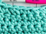 How To Single Crochet Decrease Sc2tog Sarah Maker