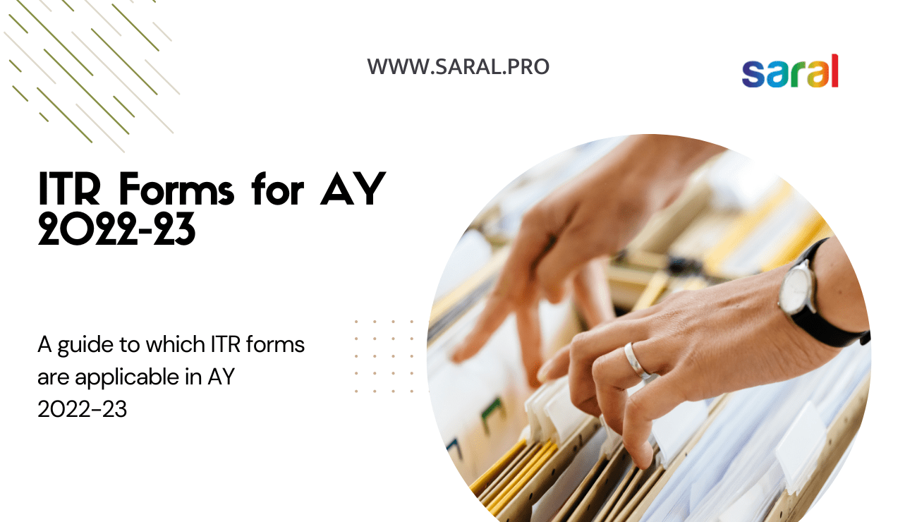 Income Tax Return New ITR Forms Explained ITR 1 To ITR 7 income-tax-return-new-itr-forms-explained-itr-1-to-itr-7