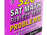 320 Sat Math Subject Test Problems Level 1 Get 800