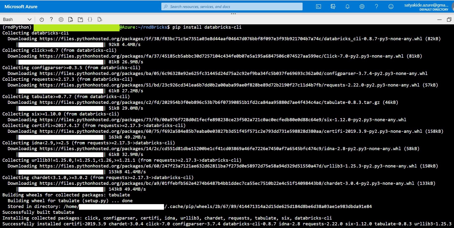 Building Azure Databricks Cluster installing desired packages & with a ...