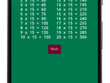 Multiplication Table Generator Android Application A Reference