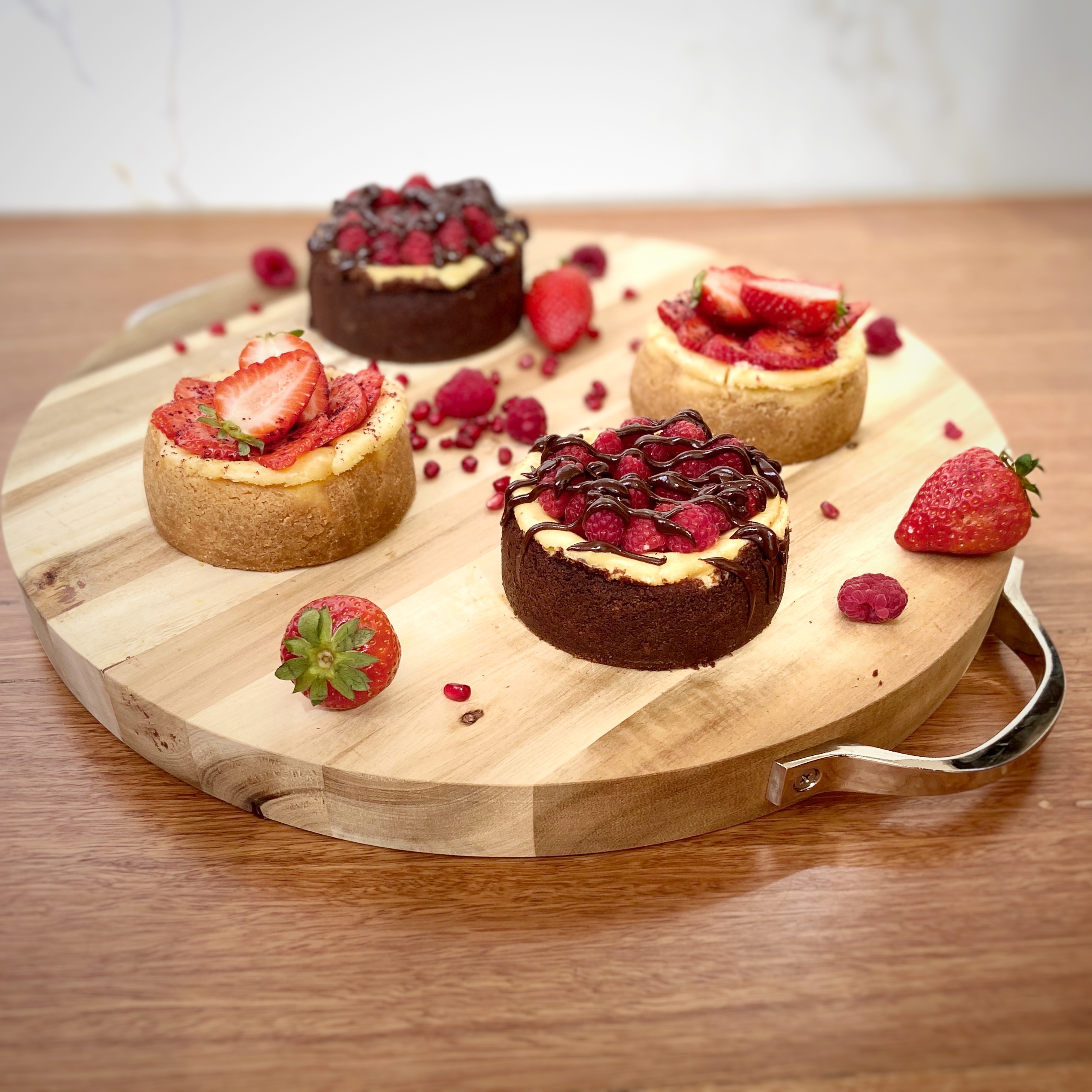 Baked cheesecake delivered to your home or work office