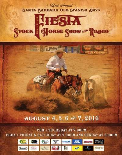Fiesta Rodeo Poster | Fiesta Stock Horse Show & Rodeo