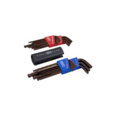 Gray 68722 22 Piece Ball End Hex Key Set Long Arm SAE & Metric ...