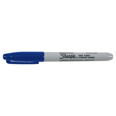 Sharpie # 15 Fine Point Blue Permanent Marker 30003 | SB Simpson Group