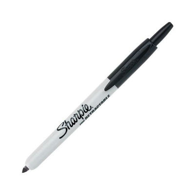 Sharpie Fine Point Black Retractable Permanent Marker 30001 | SB ...