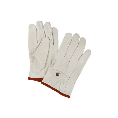 Grain Leather Roper’s Glove Lined With Back Snap Extra Large | SB ...