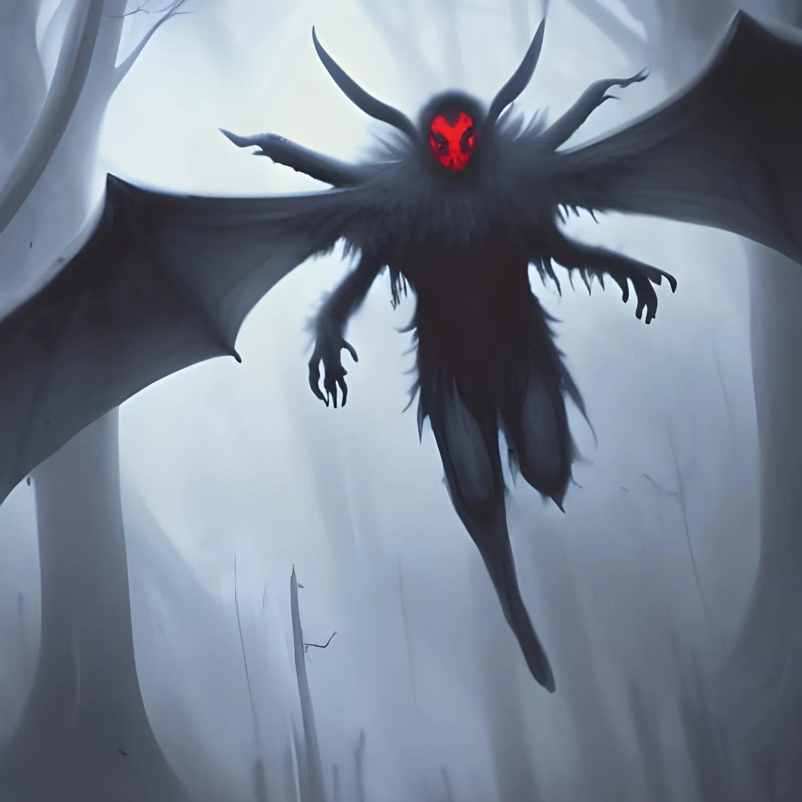 Halloween Cryptid Series: The Mothman | Scaldcrow Games