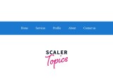 How To Create A Responsive Header With Css Scaler Topics