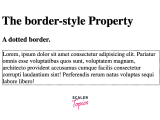 What Are The Types Of Css Borders Scaler Topics