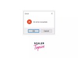 Difference Between Error And Exception In Java Scaler Topics
