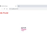 Hello World By Angular Scaler Topics