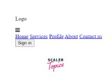 How To Create A Responsive Header With Css Scaler Topics