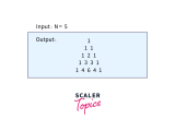 Pascal Triangle In Python Scaler Topics
