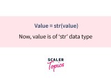 How To Convert Int To String In Python Scaler Topics