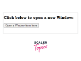 Window Object In Javascript Scaler Topics