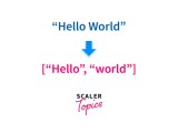 Python String Split Method Scaler Topics