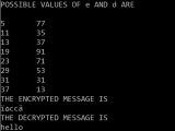 C Code To Implement Rsa Algorithm Encryption And Decryption Basic